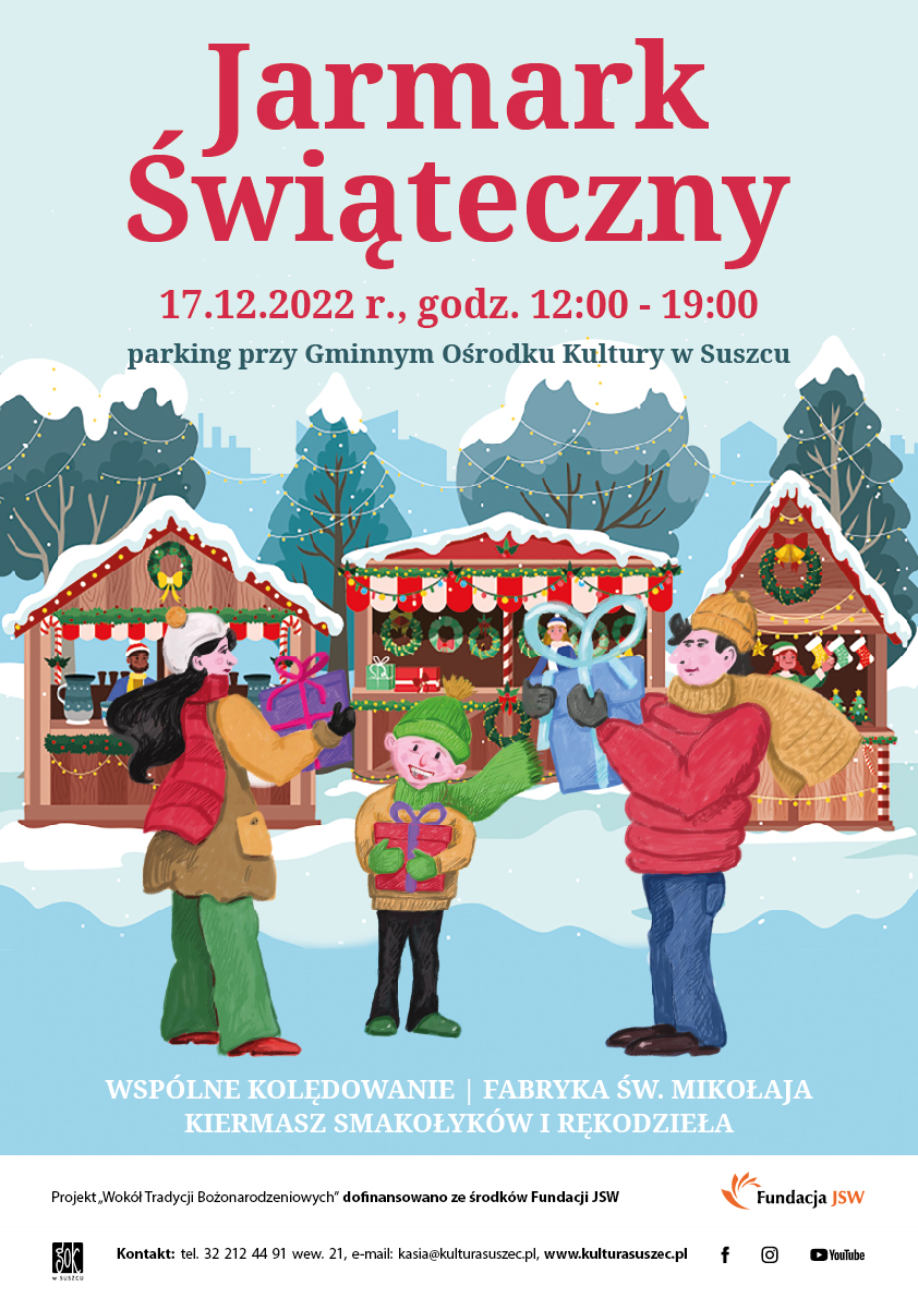 Jarmark Świąteczny! | Gminny Ośrodek Kultury w Suszcu